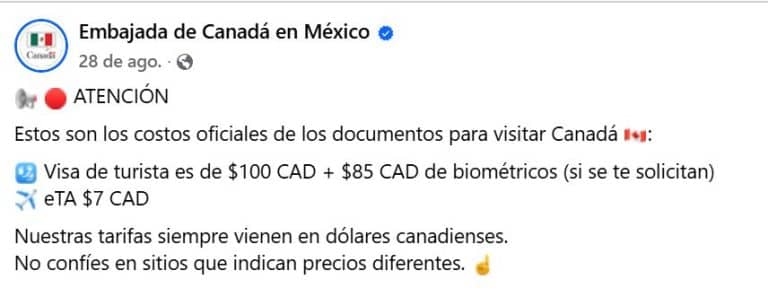 ¿Cómo tramitar la eTA? Permiso para Canadá 2026