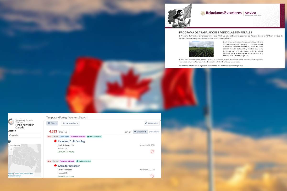 2 páginas oficiales para encontrar empleo en Canadá