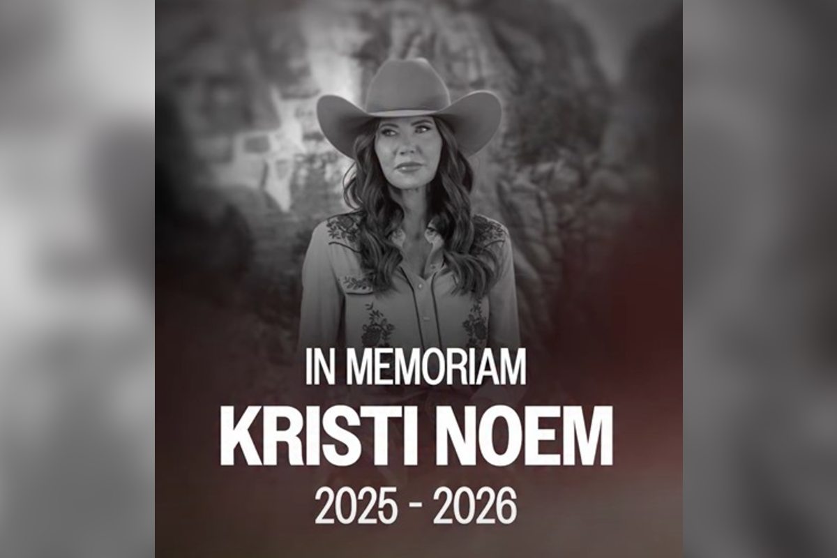 Newsom se burla del despido de Kristi Noem en redes
